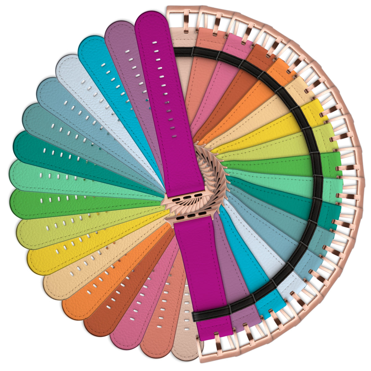 Modern Solid (Set 1) Apple Watch Bands by The Urban Flair