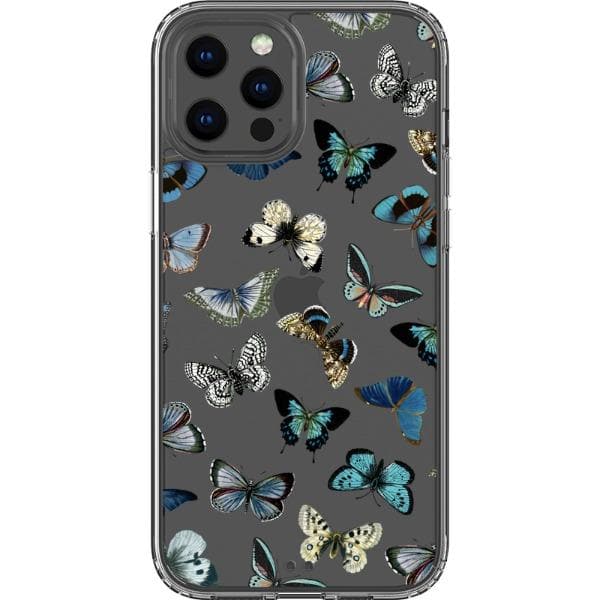 Blue Butterfly Clear Phone Case for Apple iPhone 15 (& more!)– The ...
