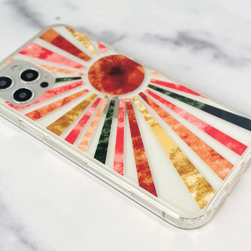 Boho Sun Rays Clear Phone Case for Apple iPhone 15 (& more!)– The Urban ...