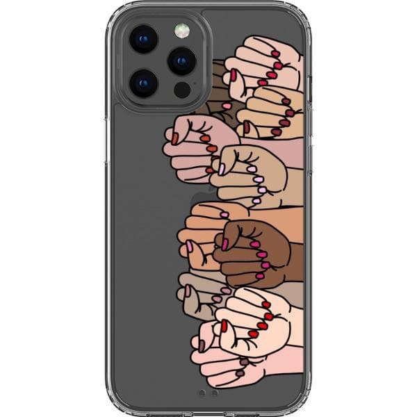 Feminist Fists Clear Phone Case for Apple iPhone 15 (& more!)– The ...