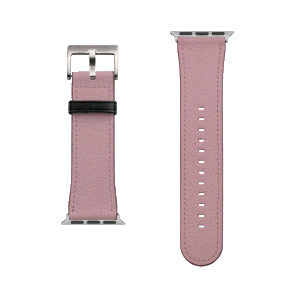 Solid Shades of Pink Apple Watch Bands by The Urban Flair