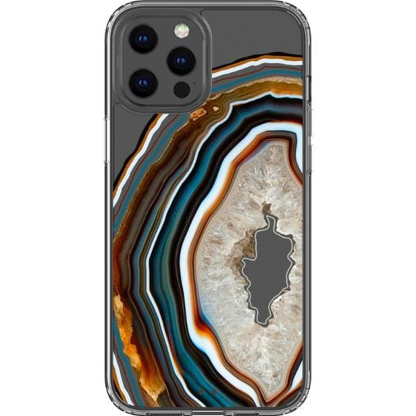 Warm Geode Clear Phone Case for Apple iPhone 15 (& more!)– The Urban Flair