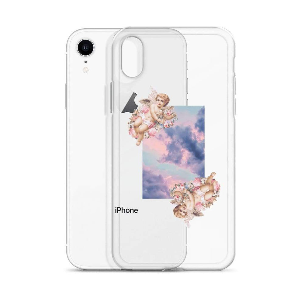 Aesthetic Angel Clear Phone Case for Apple iPhone 15 (& more!)– The ...