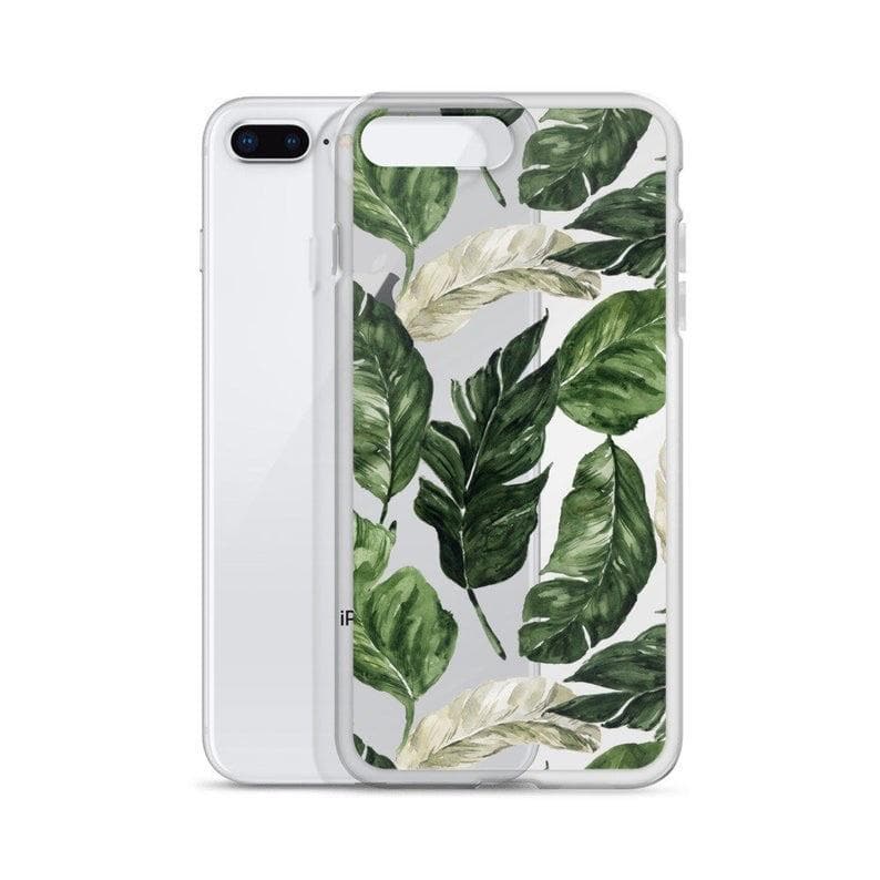 Palm Leaves Clear Phone Case for Apple iPhone 15 (& more!)– The Urban Flair