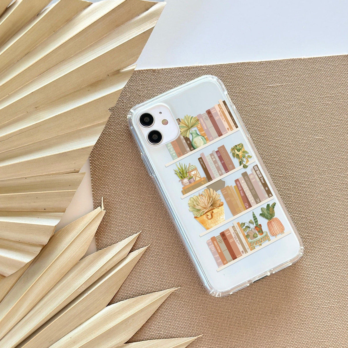 Trendy Book Shelf Clear Phone Case for Apple iPhone 15 (& more!)– The ...